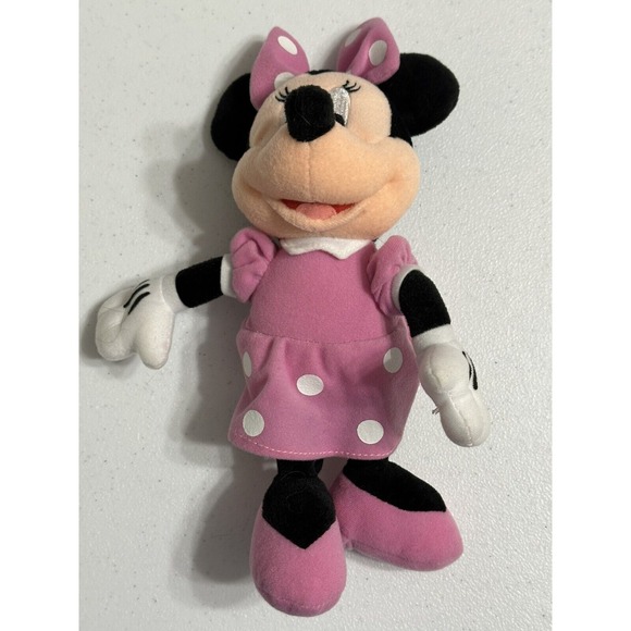 Toys | Nwot Disney Just Play Collection Minnie Mouse Medium Plush ...